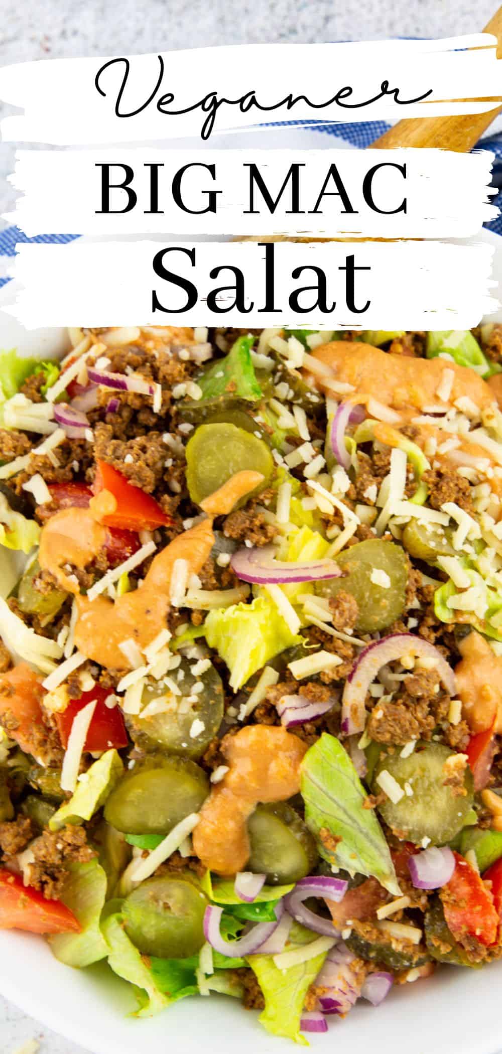 Big Mac Salat | Vegan Heaven