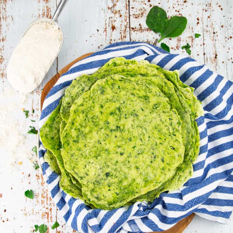 Spinat Tortilla Wrap | Vegan Heaven