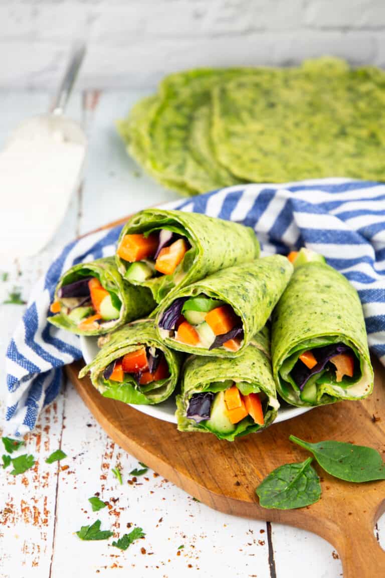Tortilla Mit Spinat