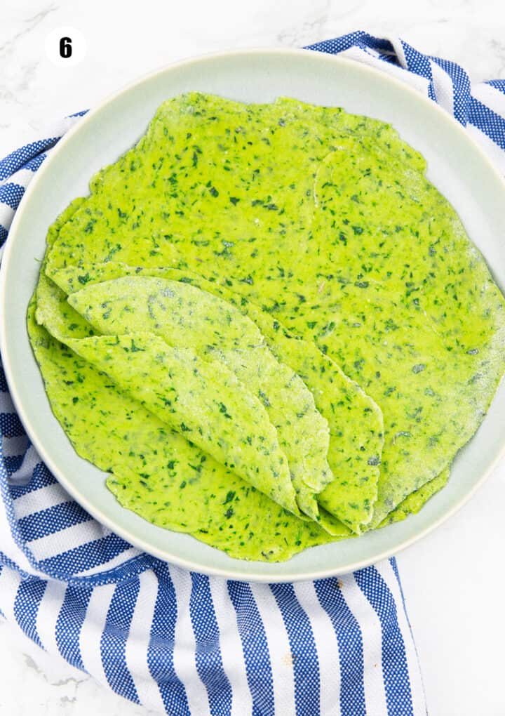 Spinat Tortilla Wrap | Vegan Heaven