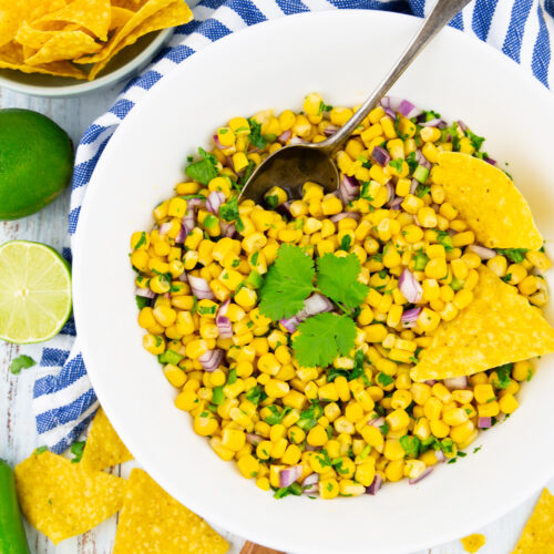 Salsa Rezept mit Mais | Vegan Heaven