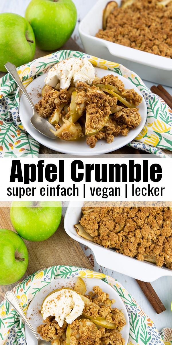 Apfel Crumble | Vegan Heaven